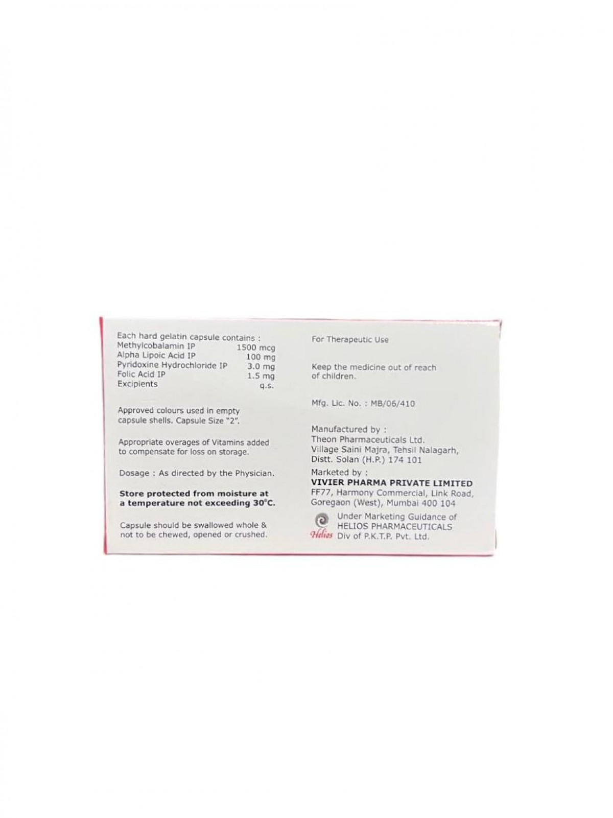 Mediscount | Buy Mezovit-OD capsules online - Mediscount